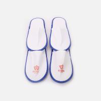 China Customizable Disposable Slippers For Sublimation Hotel Supplies Plush Slippers For Airline Travel Guesthouses And Indoor Rooms for sale