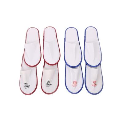 China Customizable Disposable Slippers For Sublimation Hotel Supplies Plush Slippers For Airline Travel Guesthouses And Indoor Rooms for sale
