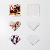 China Personalized Leather Bookmarks Double Sided Sublimation Bookmark Blanks for sale