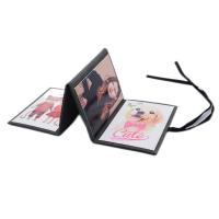 China Foldable Sublimation PU Leather Photo Album personalized picture frames Valentine'S Day Birthday Day Wedding Love Gifts for sale