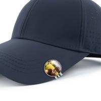 China Sublimation Blank Golf Hat Clip Magnetic Ball Marker Personalized Golf Gifts for sale