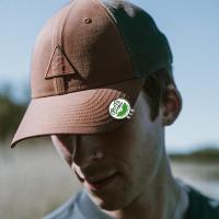 China Sublimation Blank Golf Hat Clip Magnetic Ball Marker Personalized Golf Gifts for sale