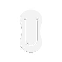 China Double-Sided Blank Sublimation PET Bookmark Custom Plastic Bookmarks for sale