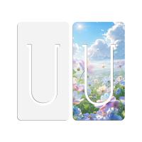 China Double-Sided Blank Sublimation PET Bookmark Custom Plastic Bookmarks for sale
