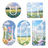 China Double-Sided Blank Sublimation PET Bookmark Custom Plastic Bookmarks for sale