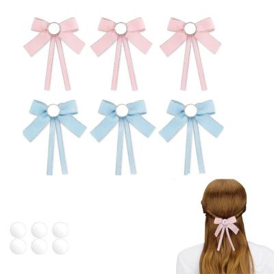 China Blank Sublimation Bow Hair Clip Promotional Hair Accessory for sale
