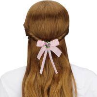 China Blank Sublimation Bow Hair Clip Promotional Hair Accessory for sale