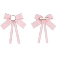 China Blank Sublimation Bow Hair Clip Promotional Hair Accessory for sale