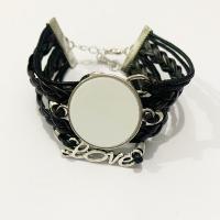 China DIY Sublimation Gifts Customized Sublimation Blanks Love Bracelet for sale