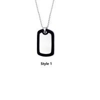 China Personalized Blank Stainless Steel ID Metal Dog Tags Name Tag Sublimation Dog Tag Blanks for sale