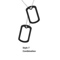 China Personalized Blank Stainless Steel ID Metal Dog Tags Name Tag Sublimation Dog Tag Blanks for sale
