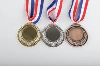China Sublimation Medal Blanks Custom Medals For Awards Sports Marathon Medal Gold Silver Bronze Colors for sale