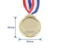 China Sublimation Medal Blanks Custom Medals For Awards Sports Marathon Medal Gold Silver Bronze Colors for sale