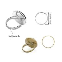 China Blank Round Sublimation Ring Jewelry With Printable Aluminum Sheet for sale