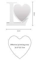 China Various Shape Of Smart Magic Mirror Sublimation Photo Frame Blanks for sale
