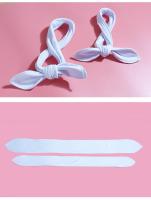 China Custom Soft White Sublimation Infant Headbands Hair Bows Fashion Women Headbands for sale