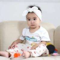 China Custom Soft White Sublimation Infant Headbands Hair Bows Fashion Women Headbands for sale