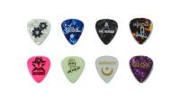 China Custom Guitar Picks Metal Sublimation Musical Instrument Picks Guzheng Picks DIY Gift for sale