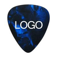 China Custom Guitar Picks Metal Sublimation Musical Instrument Picks Guzheng Picks DIY Gift for sale