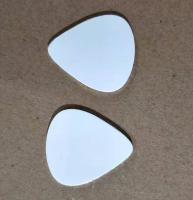 China Custom Guitar Picks Metal Sublimation Musical Instrument Picks Guzheng Picks DIY Gift for sale