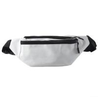 China Canvas Polyester Blank Sublimation Waist Bag Chest Bag Crossbody Bag Pack for sale