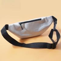 China Canvas Polyester Blank Sublimation Waist Bag Chest Bag Crossbody Bag Pack for sale