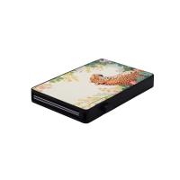 China DIY Double-Sided Printing Sublimation Plastic Credit Card Holder with Aluminum Plate Automatic Pop-up Card Case for sale