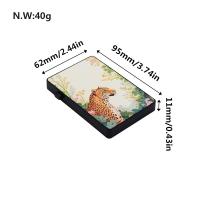 China DIY Double-Sided Printing Sublimation Plastic Credit Card Holder with Aluminum Plate Automatic Pop-up Card Case for sale