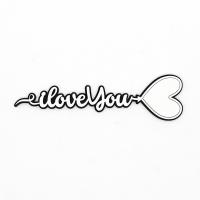 China Sublimation Blank Acrylic Rose Photo Ornaments Bookmarks Valentine'S Gift for sale