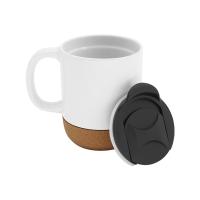 China Glossy Matte White Blank Sublimation Wood Base Ceramic Coffee Mug Sublimated Mugs Blanks With Lid for sale