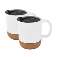 China Glossy Matte White Blank Sublimation Wood Base Ceramic Coffee Mug Sublimated Mugs Blanks With Lid for sale