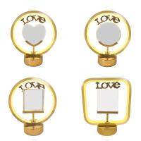 China Multiple Styles Sublimation Led Table Night Lamp Blank Heart Circle Sublimation Led Night Light Photo Lamp Blank With Photo Frame for sale