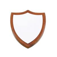 China Personalized Logo Sublimation Memorial Souvenir Wooden Honor Medal Blank Trophy Shields And Awards Plaque for sale