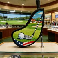 China Neoprene Sublimation Golf Headcover Blanks Personalized Golf Club Covers for sale