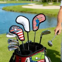 China Neoprene Sublimation Golf Headcover Blanks Personalized Golf Club Covers for sale