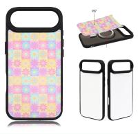 China 2D TPU Sublimation Iphone Magnetic Case With Printable PET Sheet For Iphone 17 Pro Max Air Custom Magsafe Phone Cover for sale