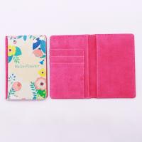 China Leather Sublimation Blank Passport Cover Custom Logo Protective Card Holder for sale