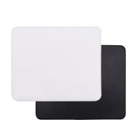 China Customize Logo Rectangle Dye Sublimation Blanks Pu Leather Desk Mat Mouse Pad Non-Slip Mousepad Rgb Gamer for sale