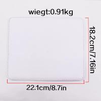 China Customize Logo Rectangle Dye Sublimation Blanks Pu Leather Desk Mat Mouse Pad Non-Slip Mousepad Rgb Gamer for sale