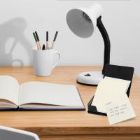 China Custom Printing Student Stationery Sticky Notes Set Sublimation Pu Leather Sticky Note Box for sale