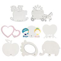 China Blank Sublimation MDF Photo Frame Creative Zodiac Series Trendy Novelty Shapes Fashion Personalized Picture Frame for sale