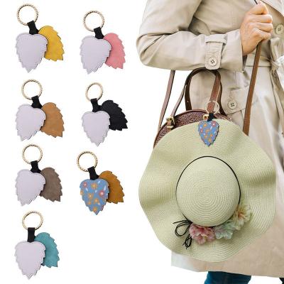 China Fashion Sublimation Leather Magnetic Cap Clips Custom Hat Clip Sun Hat Clip Golf Hat Clip for sale