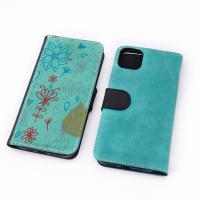 China Iphone colored Leather Sublimation Flip Phone Case Custom Cell Phone Case for sale