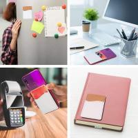 China Custom Design Adhesive Phone Wallet PU Leather Sublimation Blank ID Card Holder for sale