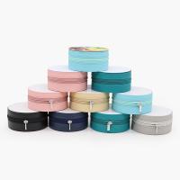 China Luxury PU Leather Sublimation Jewelry Storage Box For Women Vintage Blank Sublimation Jewelry Organizer Box for sale