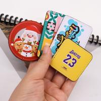 China Sublimation Badge Blanks Custom Printing ID Tags Badges PU Leather Sublimation Name Badge With Pins for sale