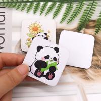 China PU Leather Blank Sublimation Magnets Custom Photo Tourist Souvenir Refrigerator Magnets for sale