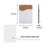 China Sublimation Pu Wallet Card Holder Custom Leather Wallets for sale
