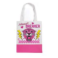 China Blank Sublimation Canvas Tote Bags custom reusable shopping bags For Girls Women for sale