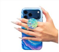China Foldable Blank 360° Rotatable Sublimation Magnetic Phone Holder DIY Custom Logo Adjustable Magsafe Ring Holder for sale